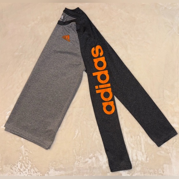 adidas | Shirts & Tops | Nwot Adidas Logo Long Sleeve Tshirt | Poshmark